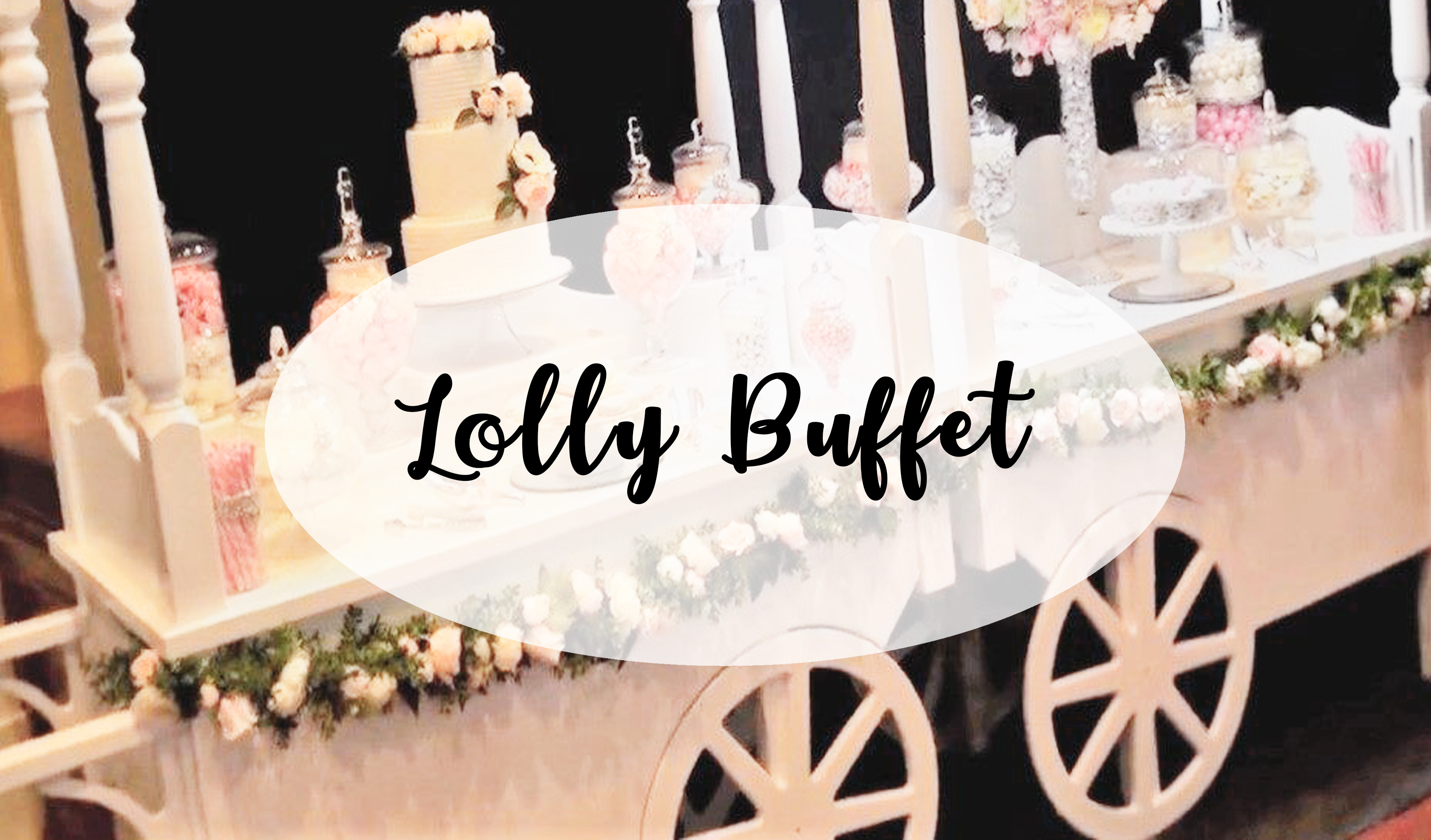 Lolly Cart Buffet – fairy floss machine hire